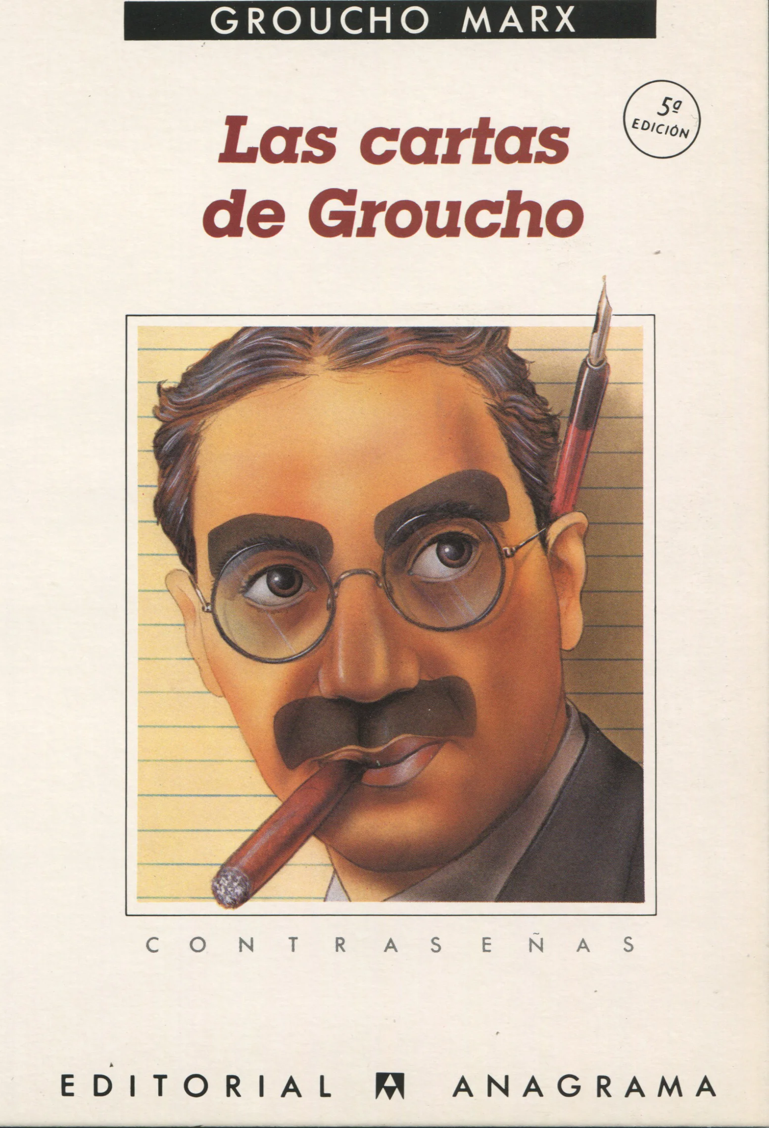 Las cartas de Groucho Marx | Groucho Marx | Anagrama, Contraseñas ...